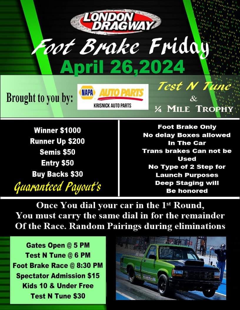 Results 03-25-2023 - London Dragway