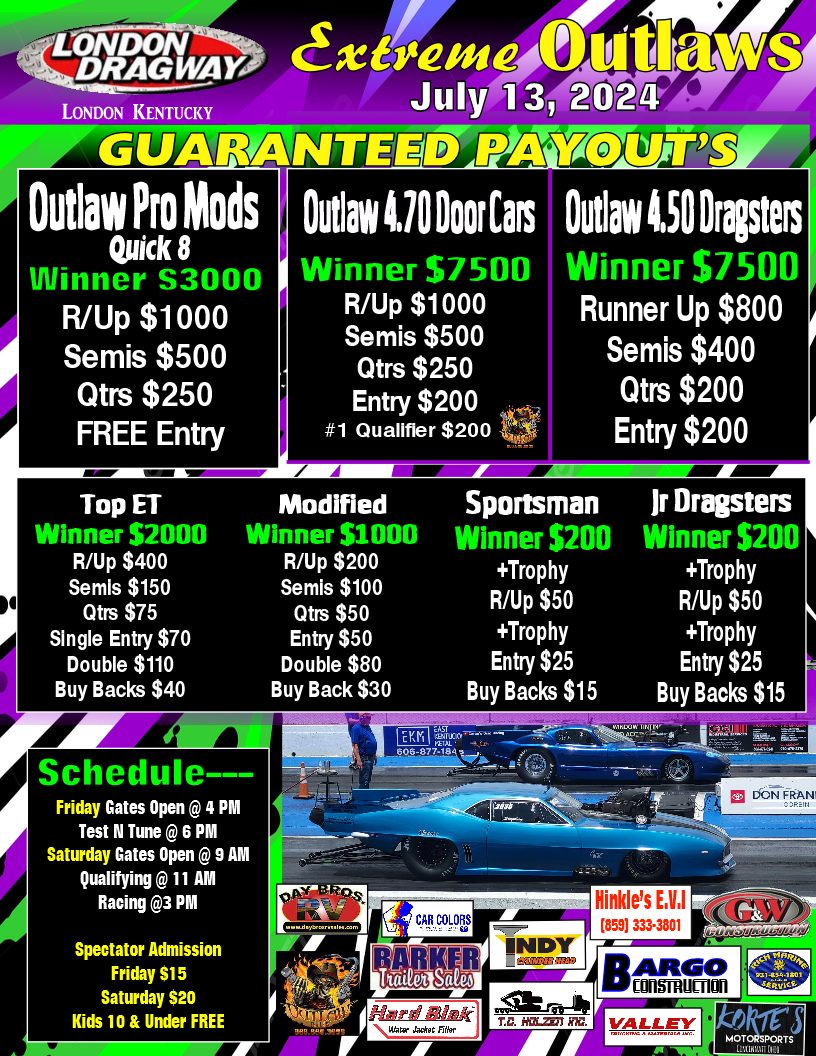 Home page - London Dragway